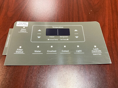 GE Refrigerator Interface, Overlay only, for WR55X34887/ WR55X35745 ...