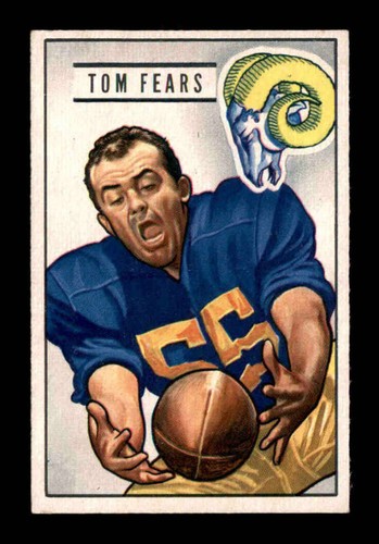 1951 Bowman #6 Tom Fears NM X3117935 | eBay
