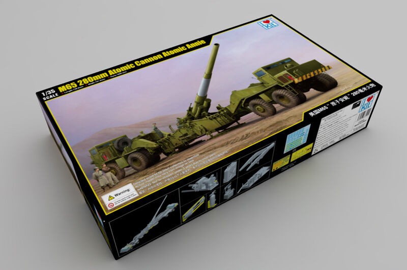 I Love Kit 1/35 M65 280mm Atomic Cannon Atomic Annie Plastic Model Kit ...