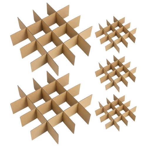 5 Pack Carton Partitions Cardboard Boxes for Moving Packaging Large | eBay