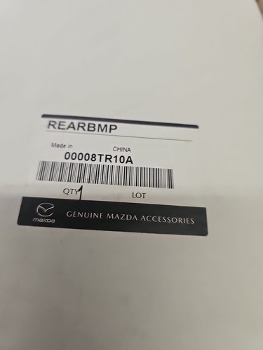 Rear Bumper Guard Mazda Cx5 OEM 0000-8t-r10 for sale online | eBay