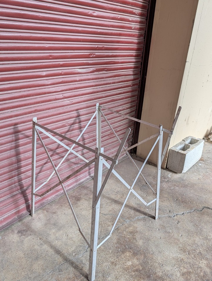 Vintage Coleman Folding Aluminum High Stand -For Camp Stoves & Coolers ...