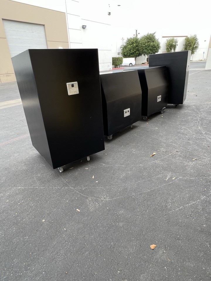 Professional Studio Monitor Speakers with Subs and amps. Complete ...