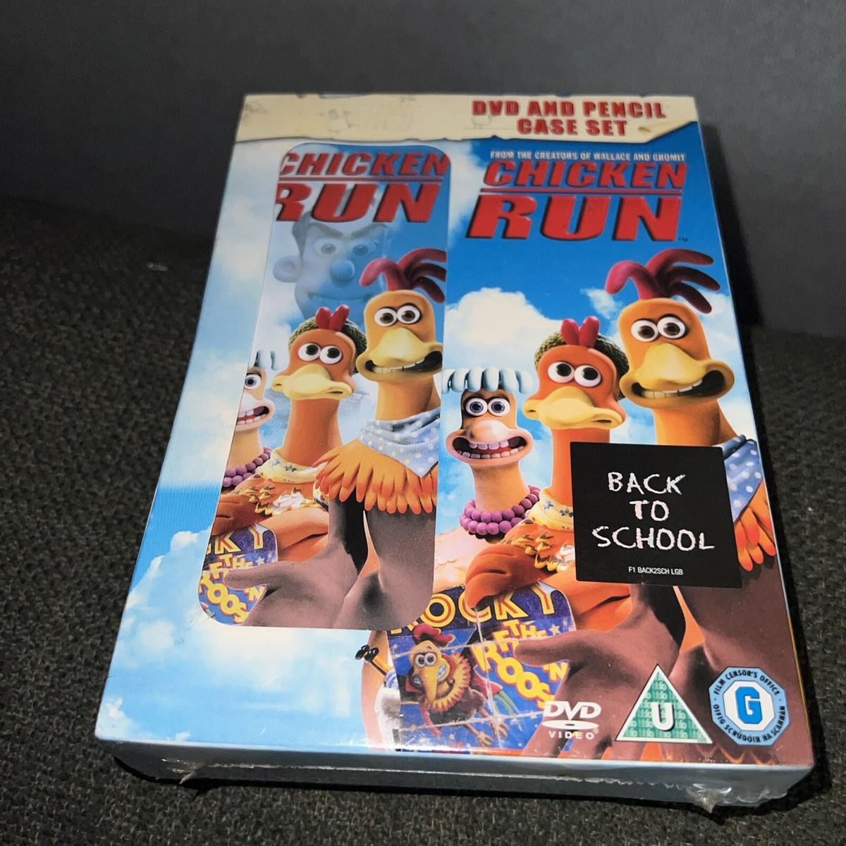 Menú Del Dvd De Chicken Run