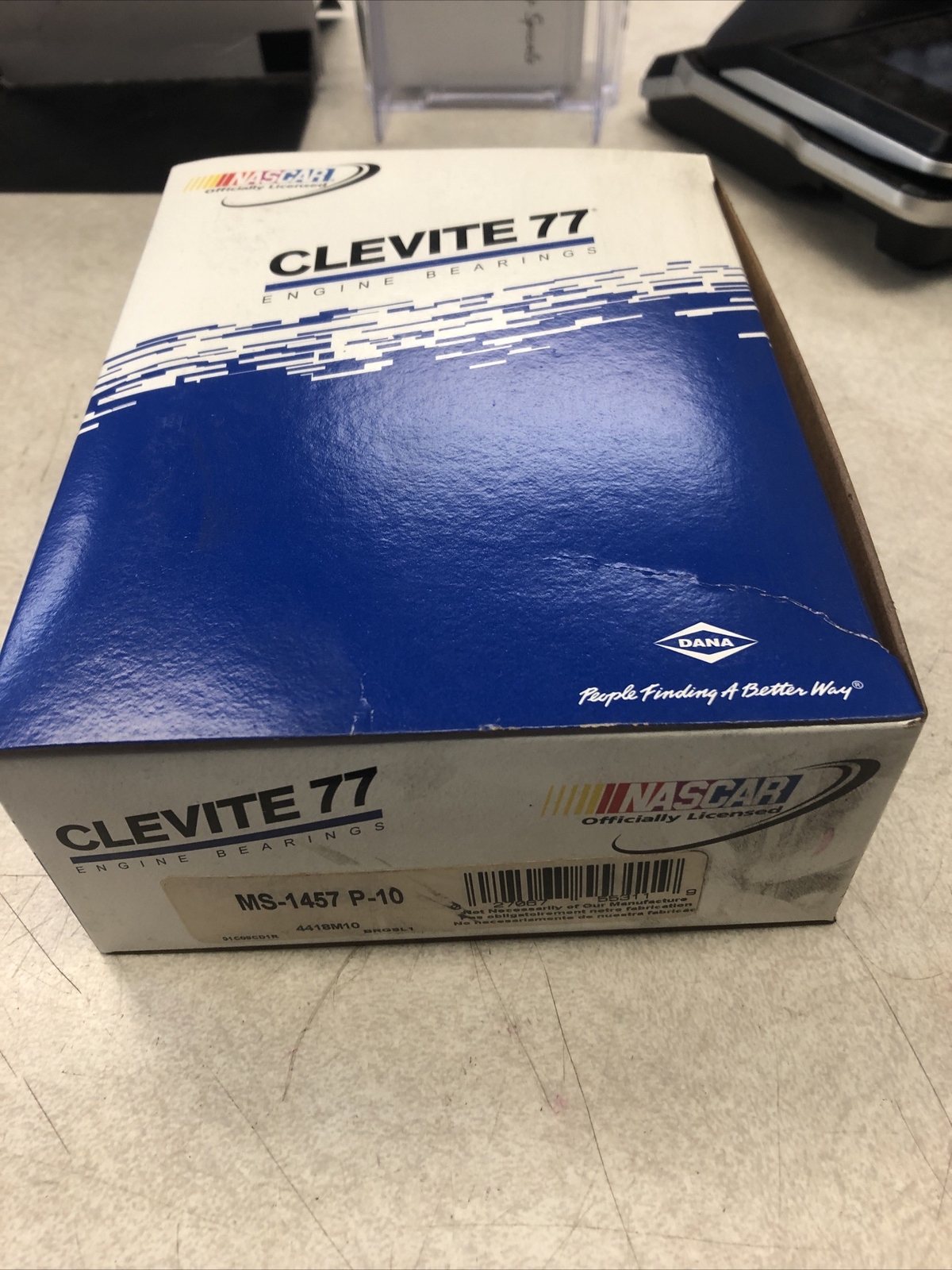 Engine Crankshaft Main Bearing Set-Tri-Metal(TM-77) Clevite MS-1457P ...