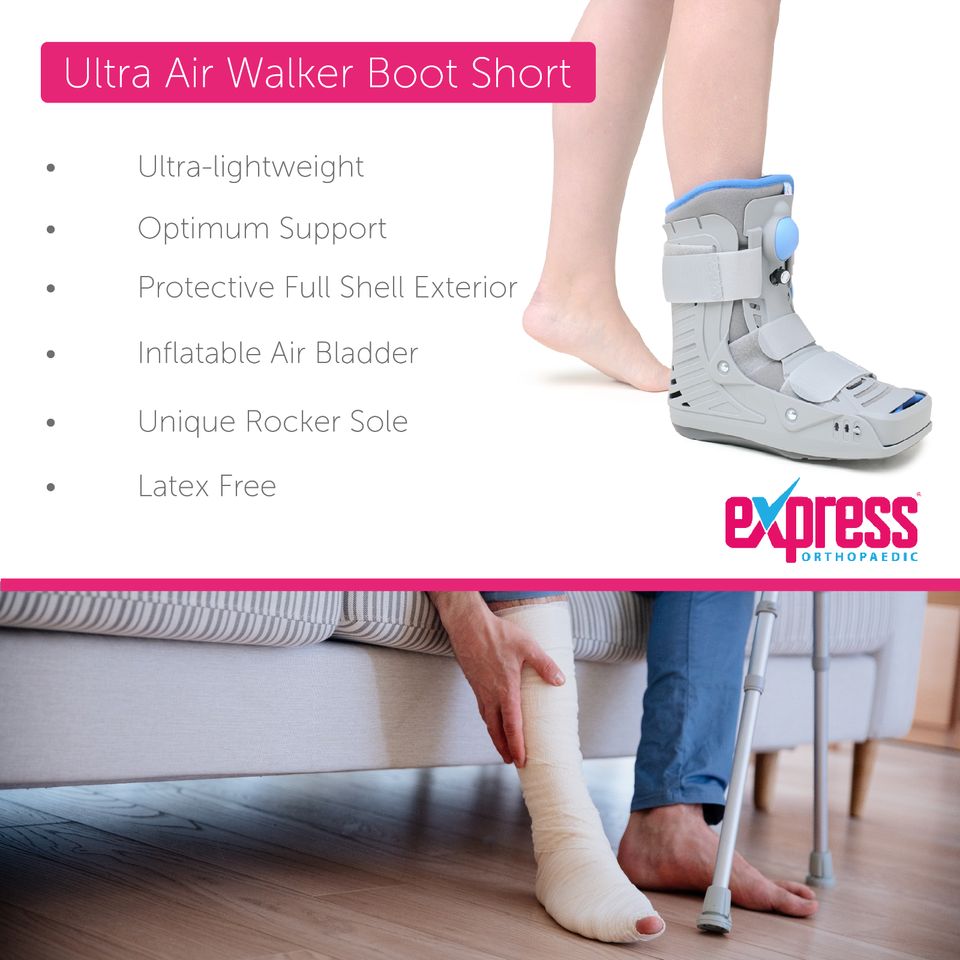Short AIR Walker Boot - Protective Fracture Boot, Lightweight NHS ...