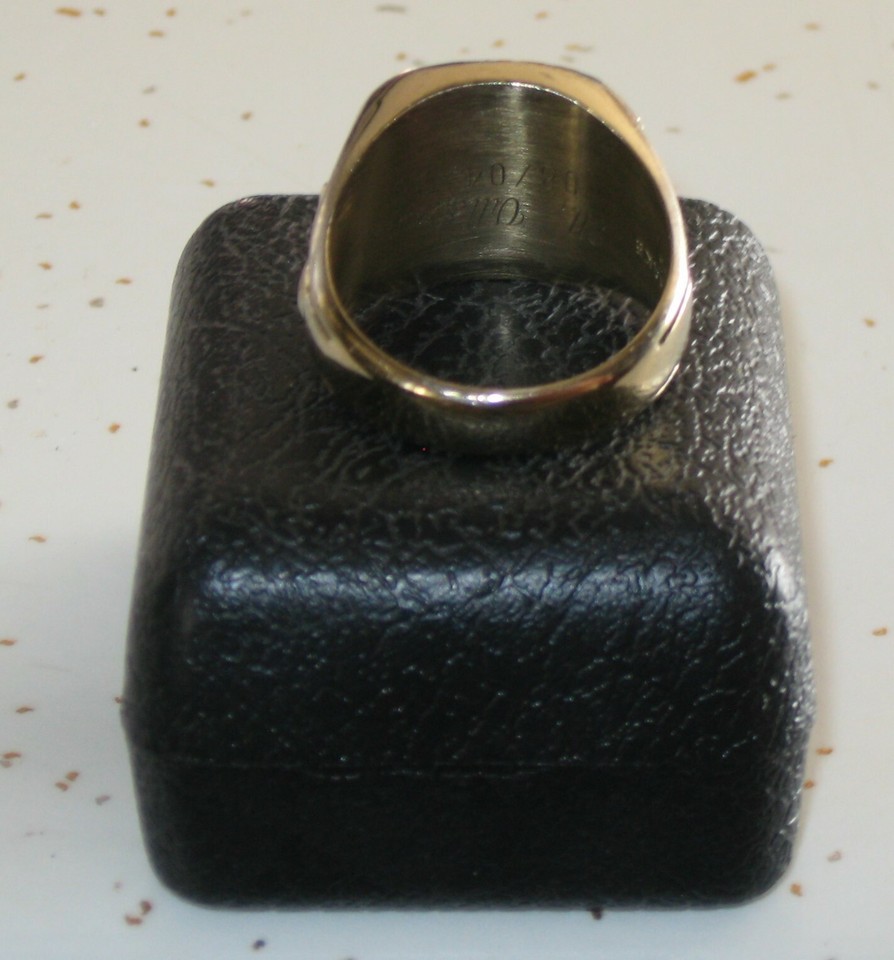 Authentic ABC 300 Multi Game American Bowling Congress Award Ring Gold ...
