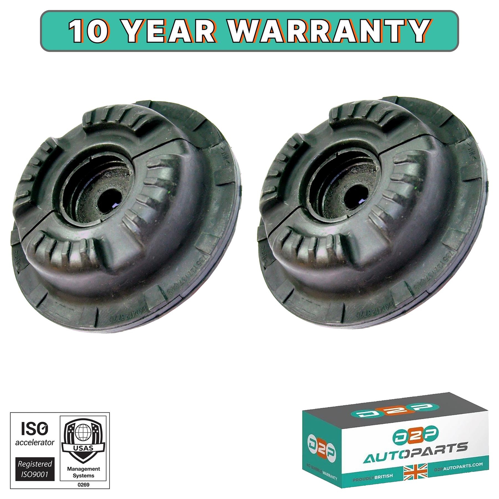 FRONT SUSPENSION TOP STRUT MOUNTS FOR AUDI A4 B6, B7 A6 C7, A7 (PAIR ...