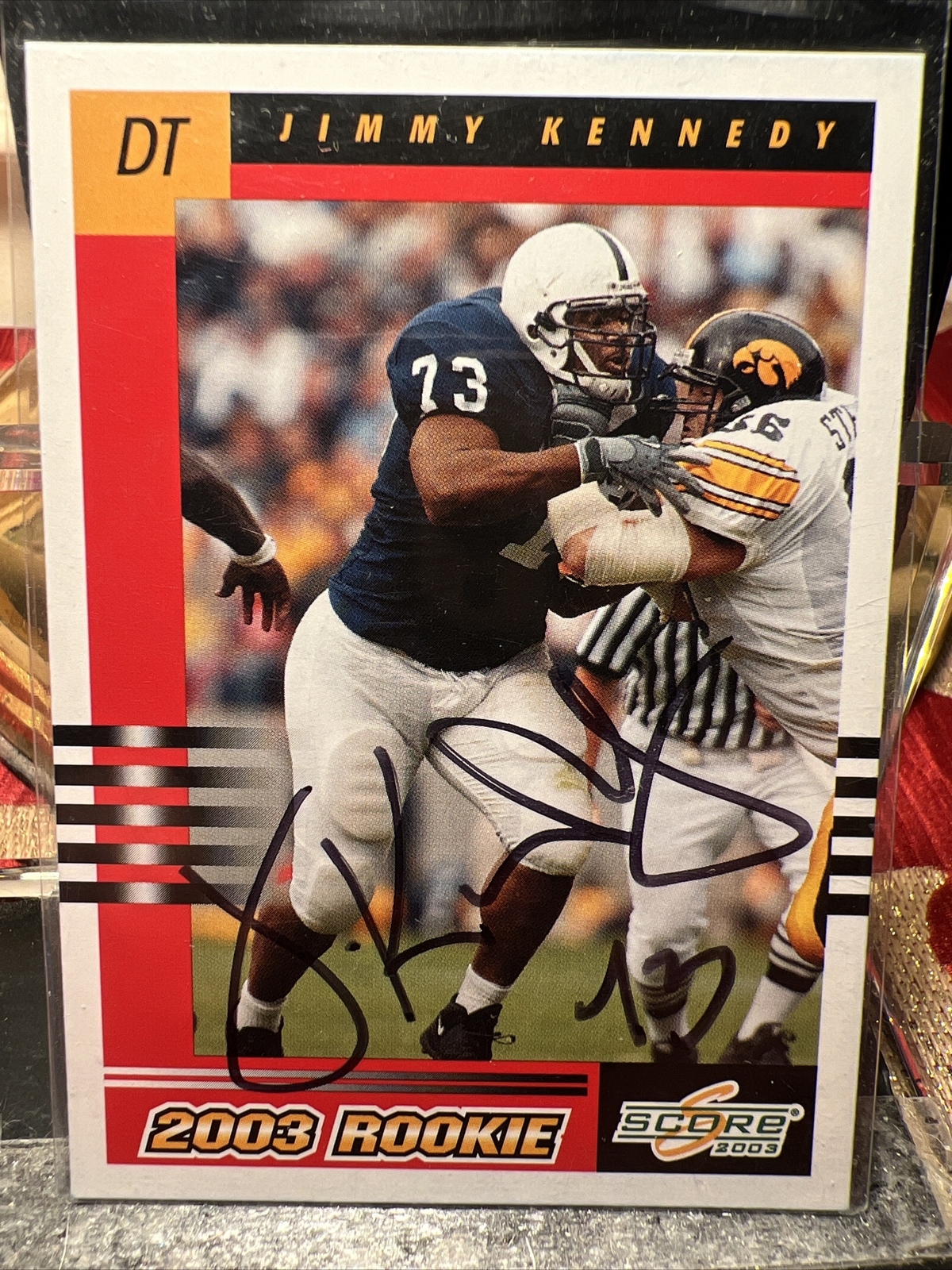 2003-Score -#316-Jimmy Kennedy RC-St. Louis Rams | eBay