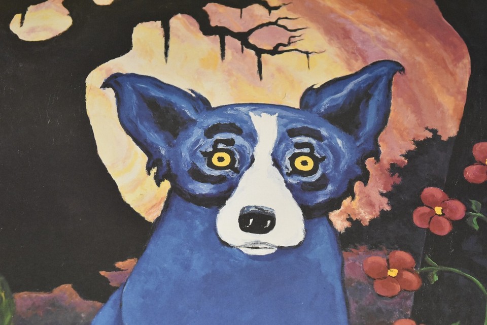 George Rodrigue Blue Dog Absolut Louisiana Signed Numbered Print | eBay