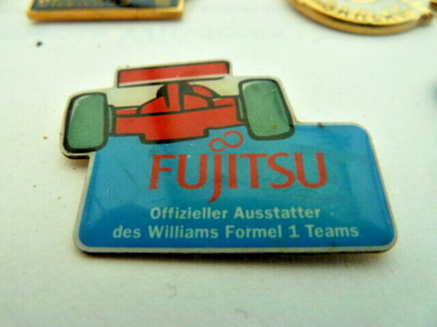 PIN'S VOITURE F1 / FUJITSU / WILLIAM F1 TEAM / RARE | eBay
