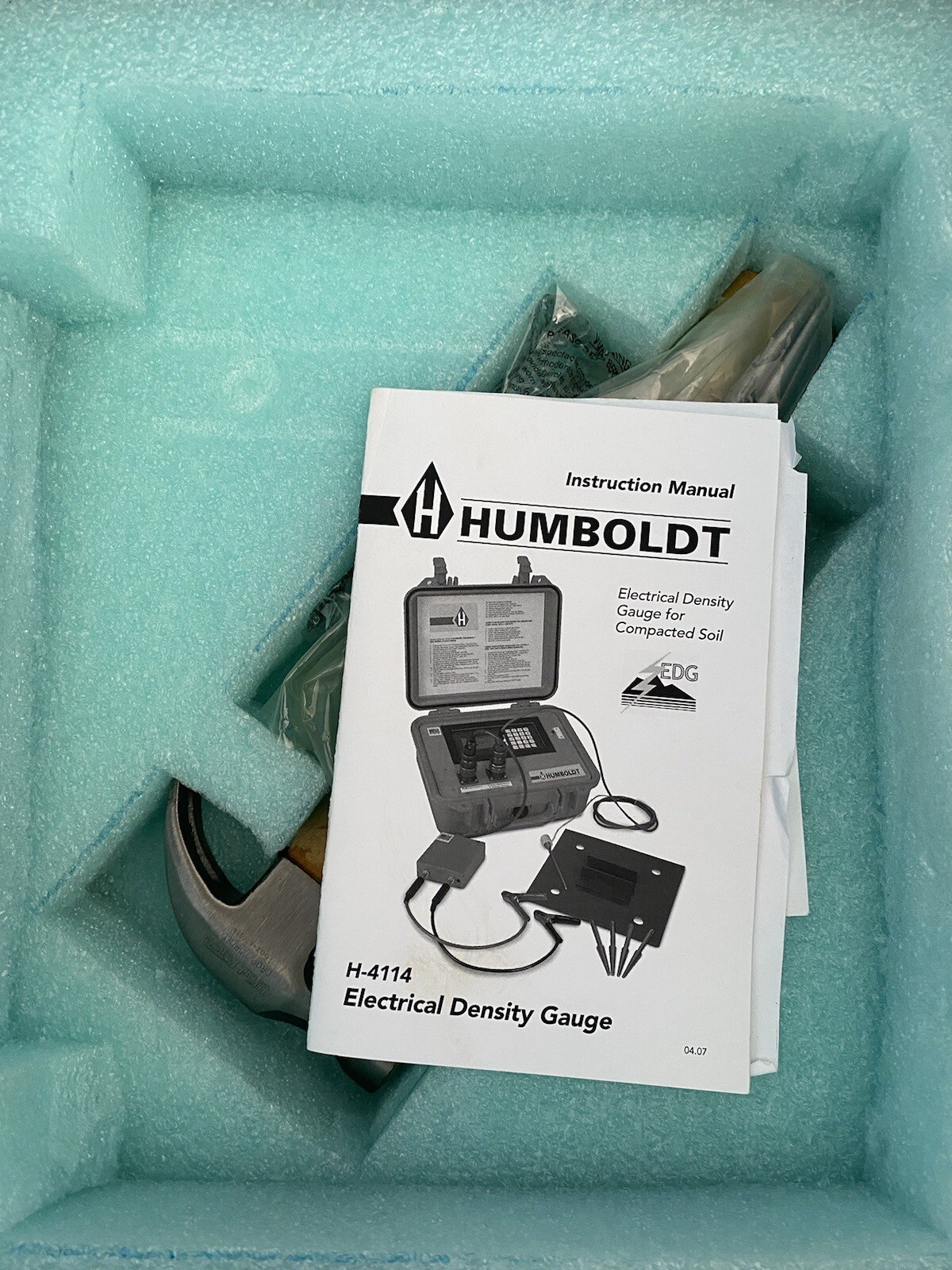Humboldt H-4114 EDG Non-Nuclear Soil Moisture Density Tester Meter ...