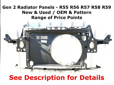 MINI Radiator Slam Front Panel Support 2006-16 Petrol Diesel Turbo One ...