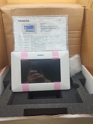 SIEMENS RPM.62-SD Room Condition Monitor +/ .25% Full Scale White New ...