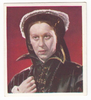 Vintage 1938 Card Gwen Ffrangcon-Davies as Mary Tudor in Tudor Rose | eBay