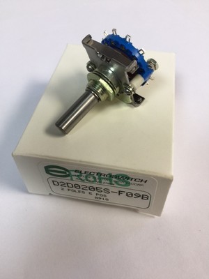 1pc D2D0205S-F09B ELECTROSWITCH Switch, 2-poles, 5-position NEW!! | eBay