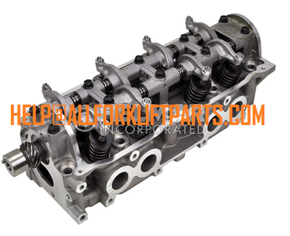 COMPLETE CYLINDER HEAD FORKLIFT ENGINE MAZDA FE NEW LOADED | eBay