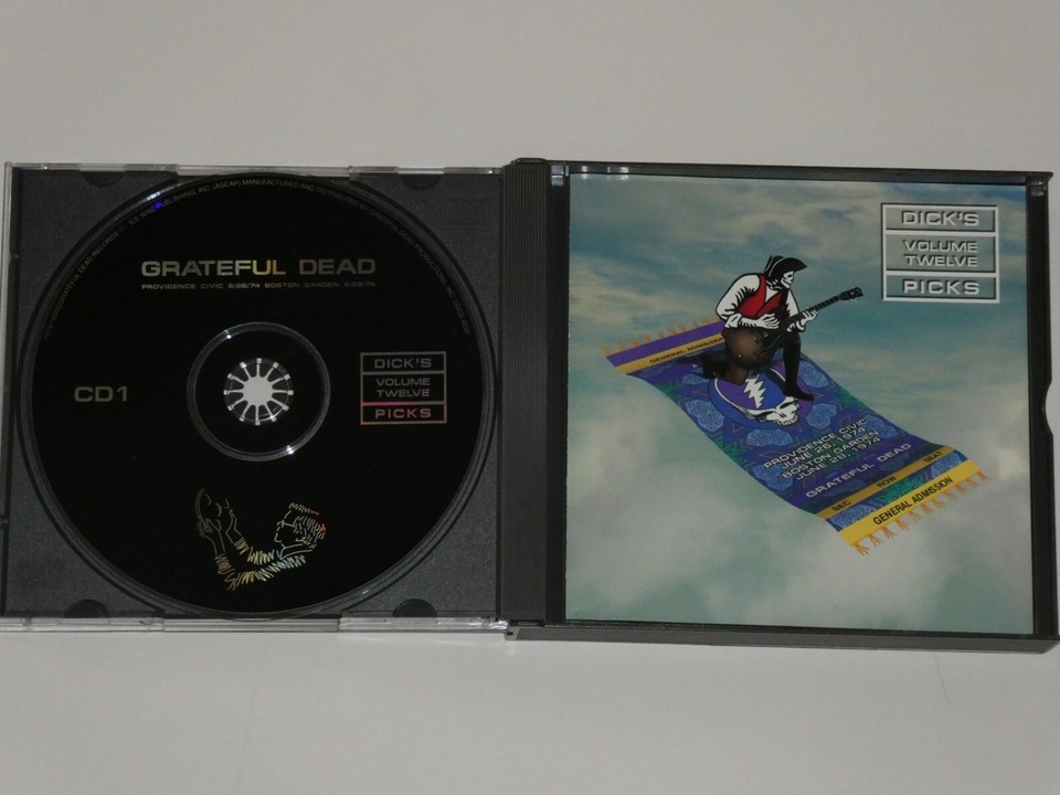 Orig 98 Dicks Picks Grateful Dead Live 6 26 74 And 6 28 74 Vol 12 Cd