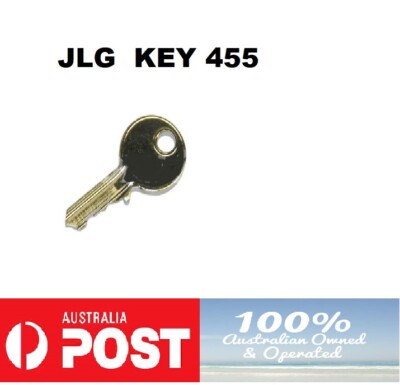 JLG EWP KEY NUMBER 455 - ELEVATED WORK PLATFORM KEY - EPW SPARES | eBay ...