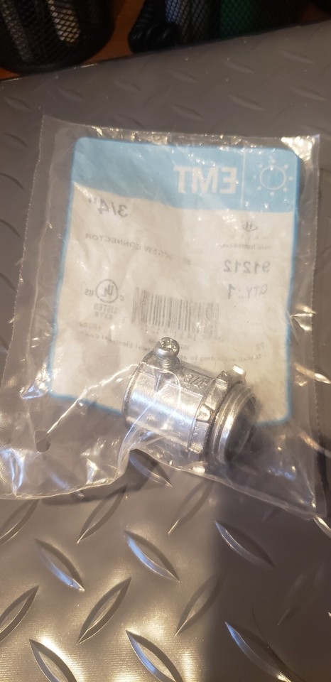 Halex Electrical Metallic Tube Set-Screw Connectors 3/4" 91212 | eBay
