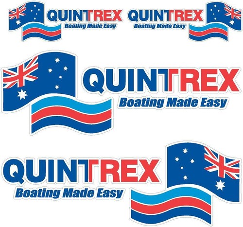QUINTREX - DECAL SET OF 4 - BOAT DECALS | eBay