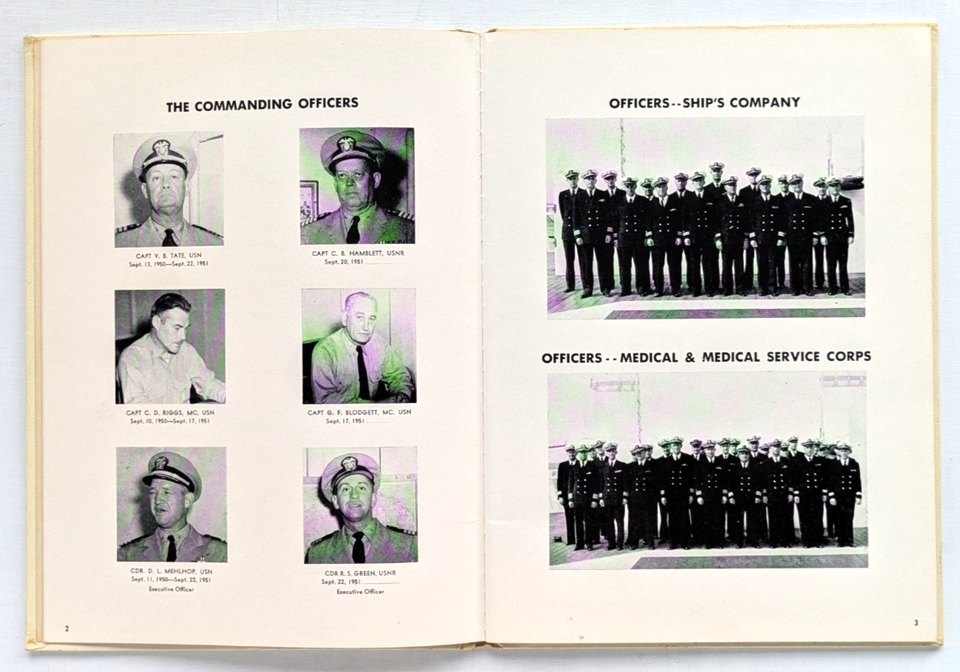 USS HAVEN AH-12 1950-1951 WESTPAC-KOREAN WAR CRUISE BOOK | eBay