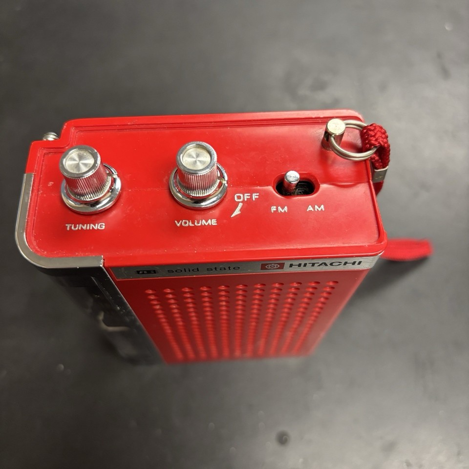 Hitachi Solid State Hand Held Radio Model KH-912 Light Ware Made In ...