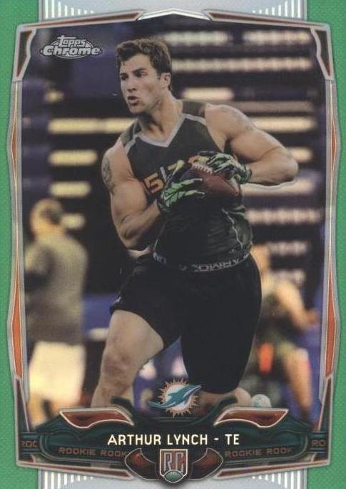 2014 Topps Chrome - Arthur Lynch #171 Green Refractor (RC) for sale ...