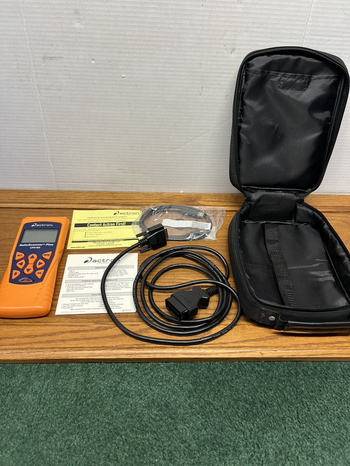 Actron CP9180 AutoScanner Plus OBDII Diagnostic Code Scanner for sale ...