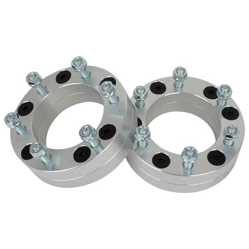 4P 2" Wheel Adapters For Ford F-150 Dodge Ram 1500 5 Lug to 6 Lug 5x5.5 ...