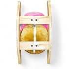 RockAbye Owlivia Plush Pink Owl Musical Child's Rocker Educational Toy ...