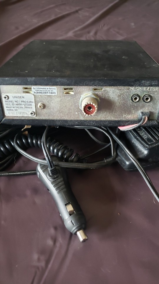 Uniden Pro538w Bearcat 40 Channel CB Radio Weather Bands With Mic and ...