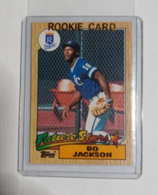 Bo Jackson rookie mint rare raw Vintage topps card collectible💎 | eBay