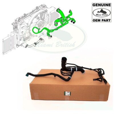 LAND ROVER UPPER RADIATOR COOLANT HOSE LR034637 RANGE SPORT DISCOV ...