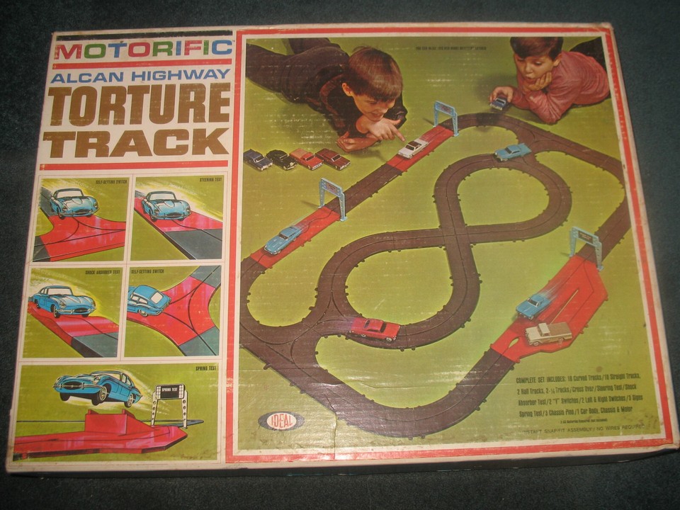 Ideal Motorific Alcan Highway Torture Track Set -NO Cars or Box | eBay
