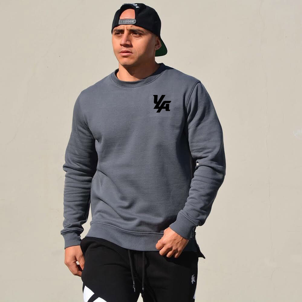 Men's Sports Jacket Casual Cotton Long Sleeveless Hoodie Muscle Fitness ...