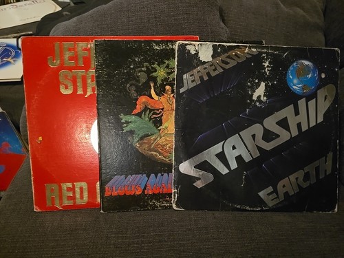 Jefferson Starship Red Octopus Blows Against Earth 3 Vinyl LP Album Lot ...
