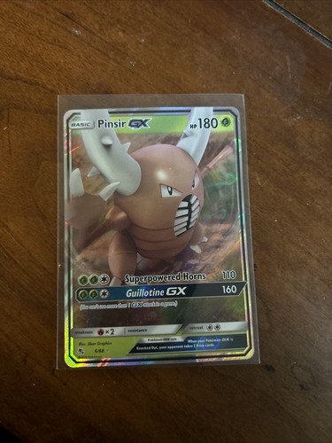 Pokemon Hidden Fates #6/68 Pinsir GX Ultra Rare tcg | eBay