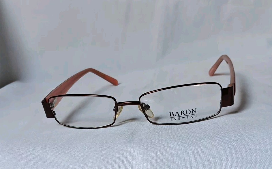 Baron 5165 Eyeglass Frames 54 17-150 Gun Metal, Flex Hinge, NEW | eBay