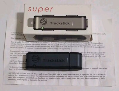 Super TrackStick Tracking Vehicle GPS Logger Tracker Device NO CRADLE ...