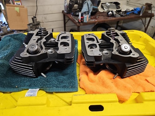 Diamond Cut Harley Twin Cam 88" Heads | eBay