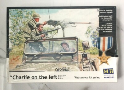 MASTER BOX 1/35 US ARMY CHARLIE ON THE LEFT !!! VIETNAM WAR SERIES KIT ...
