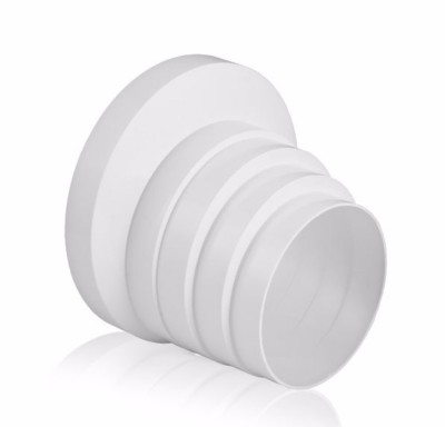 Ducting Pipe Reducer PVC 100mm 110mm 120mm 125mm 150mm Extractor Fan ...