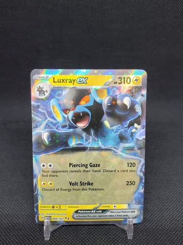 Luxray ex 068/167 Twilight Masquerade Double Rare NM Pokemon Card | eBay