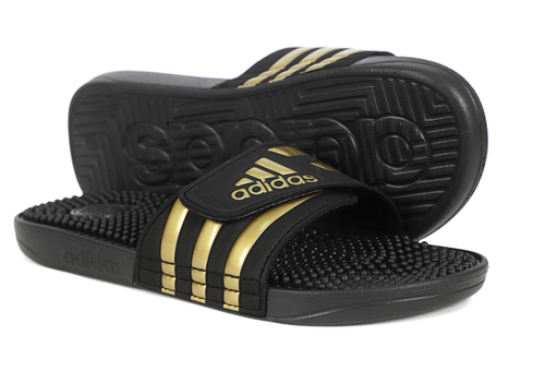 adidas Adissage Slides Unisex Slipper Casual Gym Slide Shoes Black NWT ...