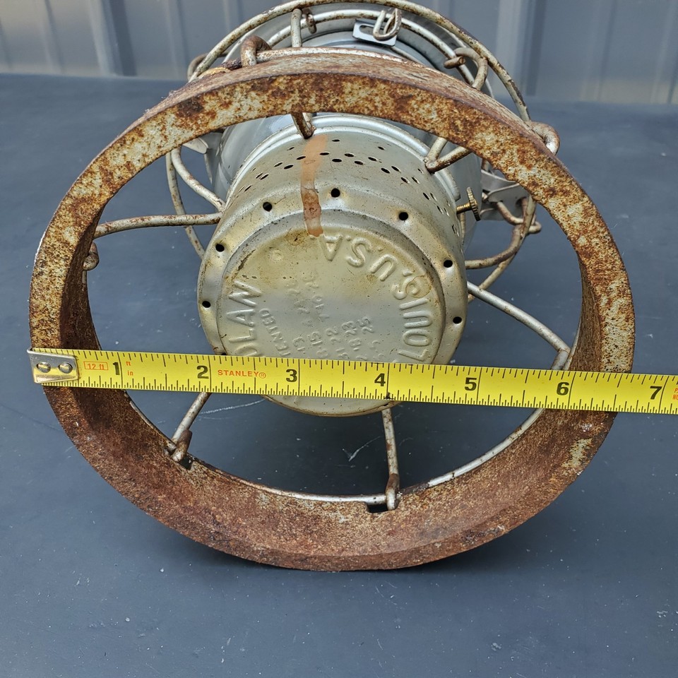 Vintage Handlan Lantern PRR Pennsylvania Railroad Modified Weighted ...