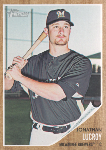 2011 Topps Heritage Baseball #247 Jonathan Lucroy | eBay