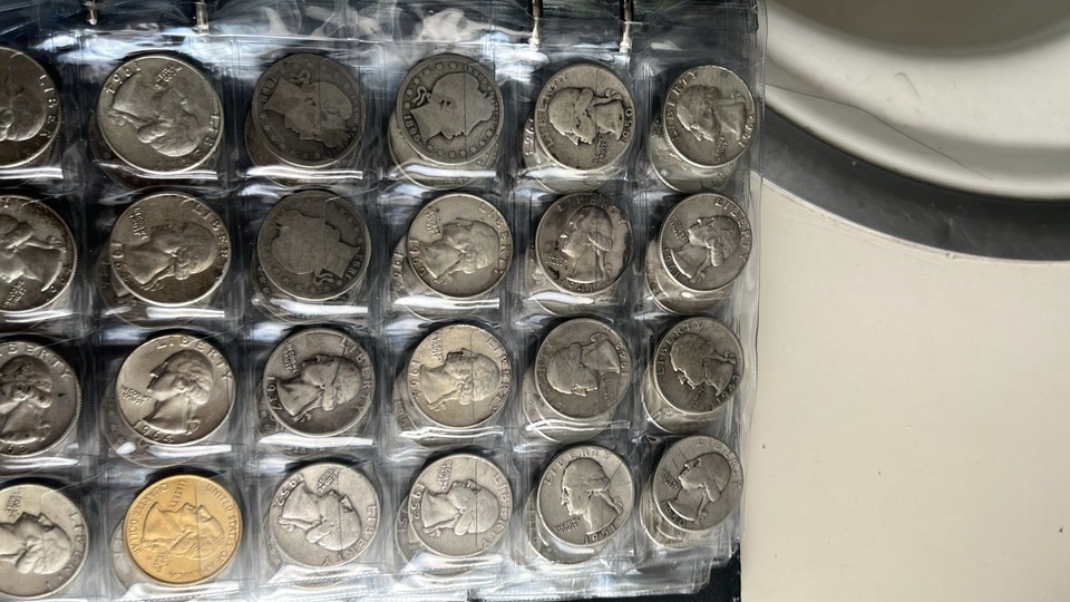 90% Silver Quarters- Roll of 40 Coins ($10 FV) SKU04 | eBay