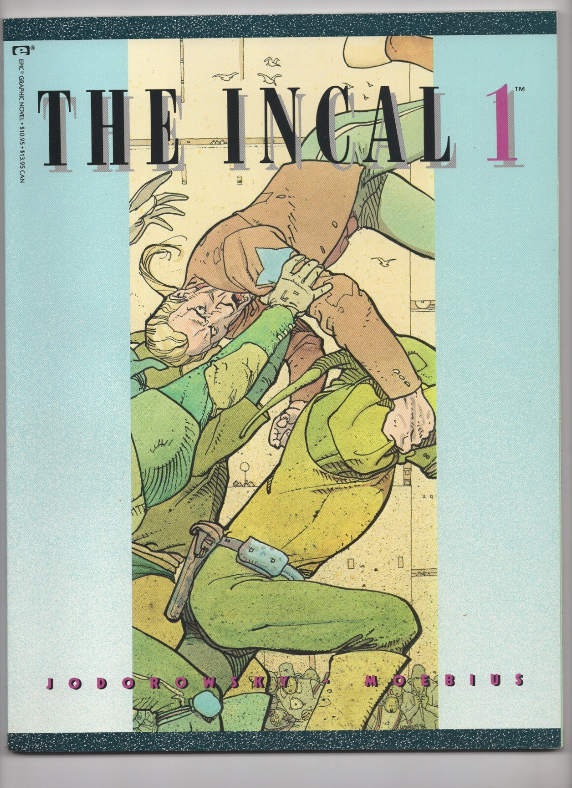 The Incal 1 Graphic Novel Softcover Epic/Marvel Comics 1988 Jodorowsky ...