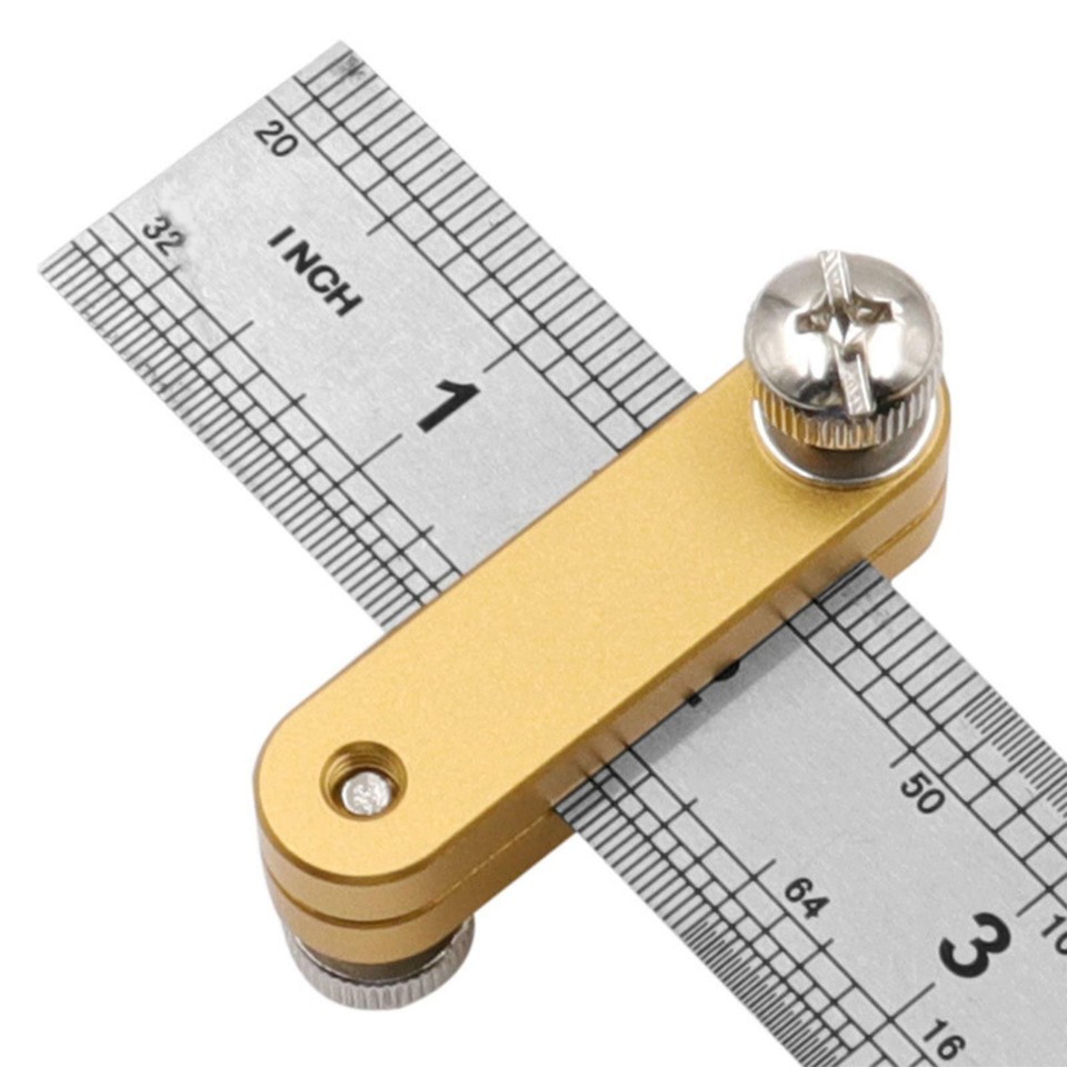Aluminum Alloy Ruler Marking Locator Drawing Mark Line Gauge for ...